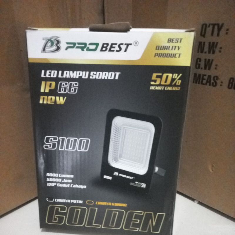 Jual LAMPU SOROT LED 100 WATT / LAMPU TEMBAK LED 100 WATT / LAMPU OUTDOOR LED | Shopee Indonesia