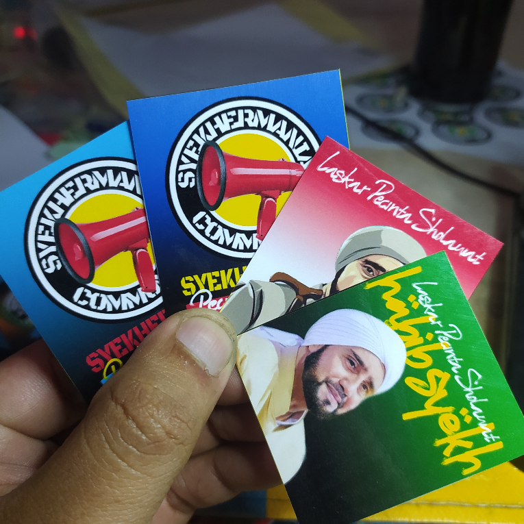 Jual stiker sholawat / habib syekh / habib syech / pecinta sholawat ...