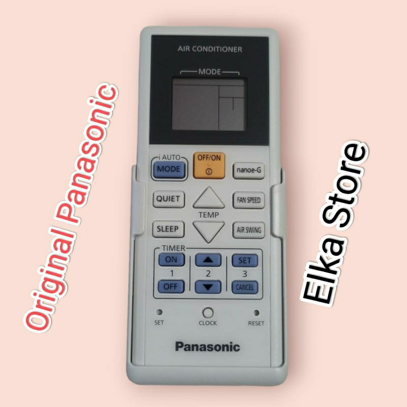 Jual Remote AC Panasonic Standard iAuto Nanoe-G Asli Original | Shopee ...