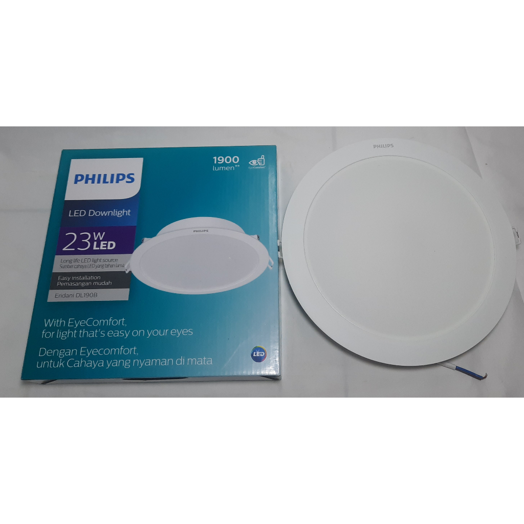 Jual Lampu Downlight Philips 23 watt Lampu Plafon Led | Shopee Indonesia