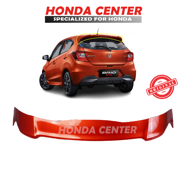 Jual Spoiler Pintu Bagasi Belakang Honda Brio Rs 2019 2020 2021 2022 ...