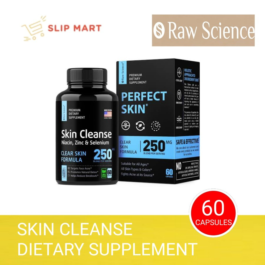 Jual Raw Science Skin Cleanse Supplement | Shopee Indonesia