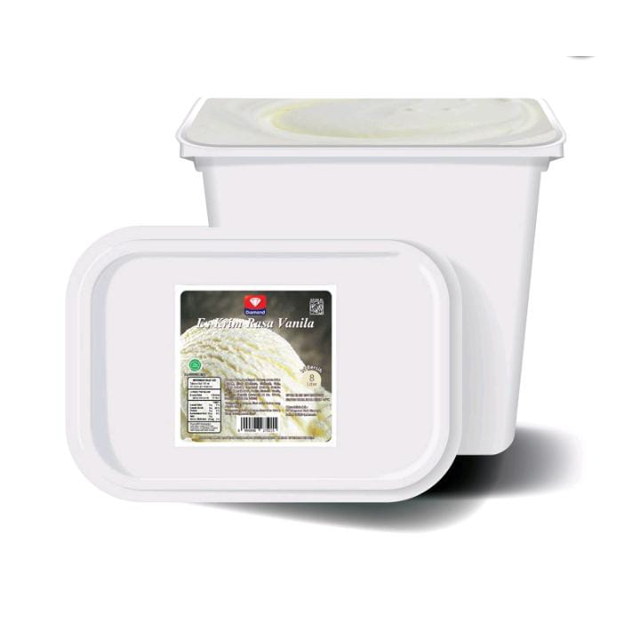 Jual Diamond Vanilla Ice Cream 8 Liter | Shopee Indonesia