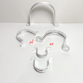 Jual IPW KLEM OMEGA 1/2" 3/4" 1" 1 1 /4" 1 1/2" CLAMPS OMEGA GALVANIS ...