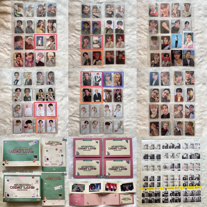 Jual Photocard PC TC Poca Seventeen SVT FML POB Weverse Wvs Fansign S17 POB Muplant Cimumu SG23 ...