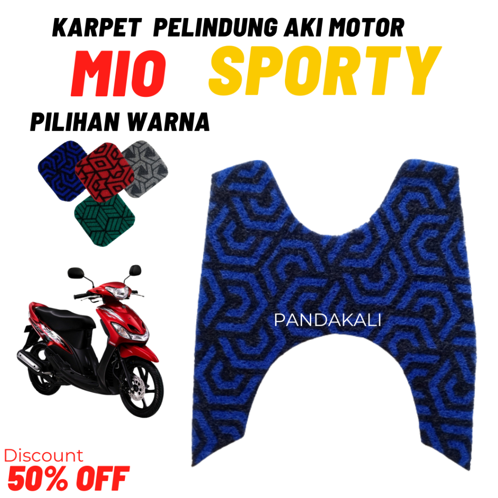 Jual Karpet sepeda motor MIO SPORTY MIO LAMA Printing Series Limited ...