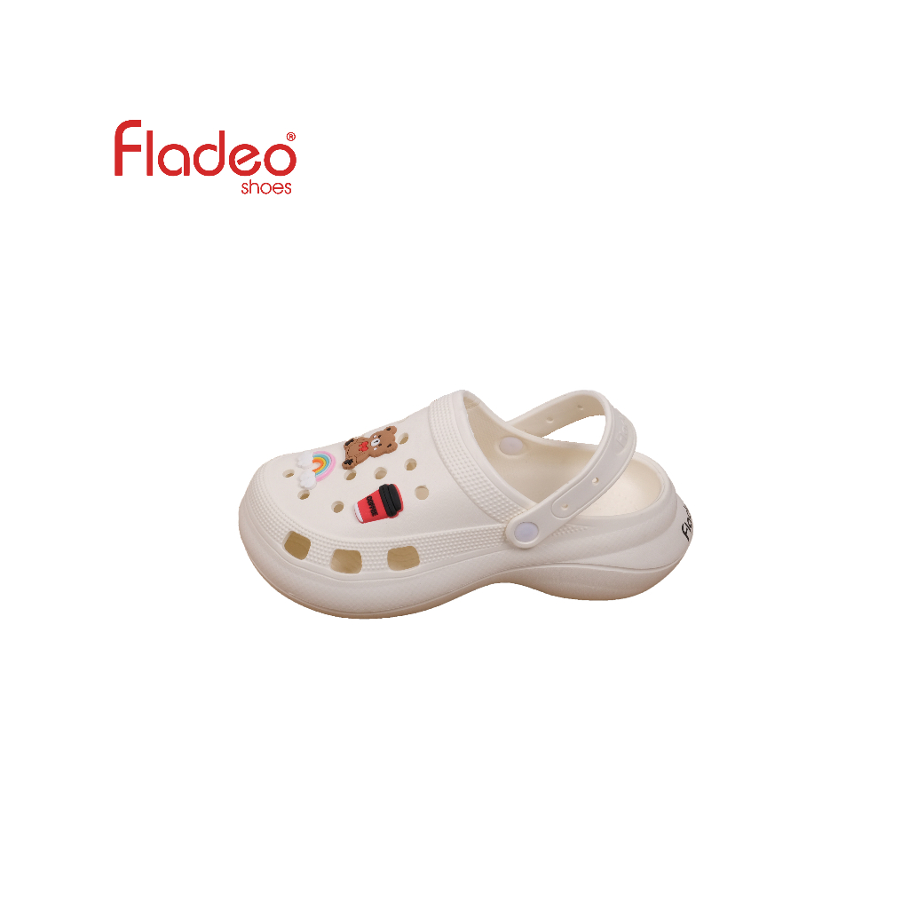 Jual Fladeo I23/PLT08-1TM/Sandal Clog Wanita [ Clog Sandals ] | Shopee ...