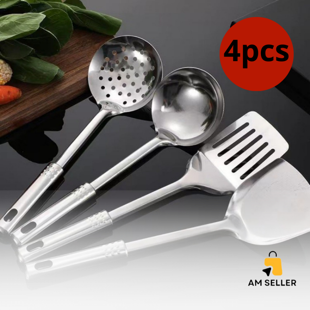 Jual Spatula Stainless Steel / Sutil Set Sodet Alat Masak Dapur ...