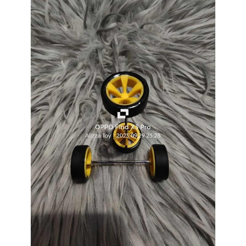 Jual Tamiya Velg 5 Spoke Balance Stb Box Side Damper + Ban Super Hard ...