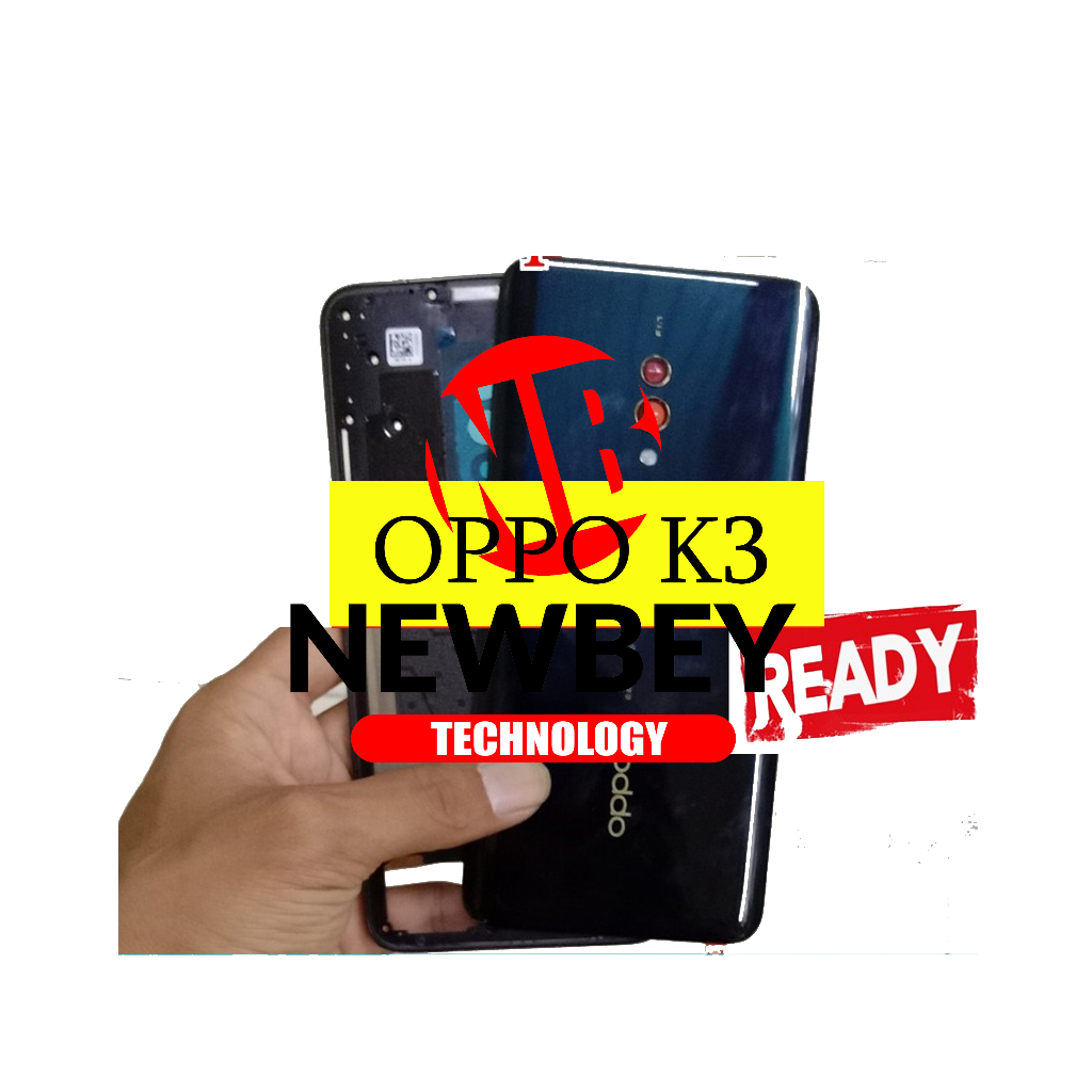 Jual HOUSING CASING FULLSET BEZEL BACKDOOR OPPO K3 ORIGINAL | Shopee ...