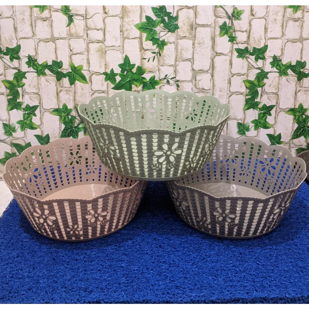 Jual Wakul (Set isi 12 pcs) Basket Venus (25cm) Elandra / Wakul Motif ...