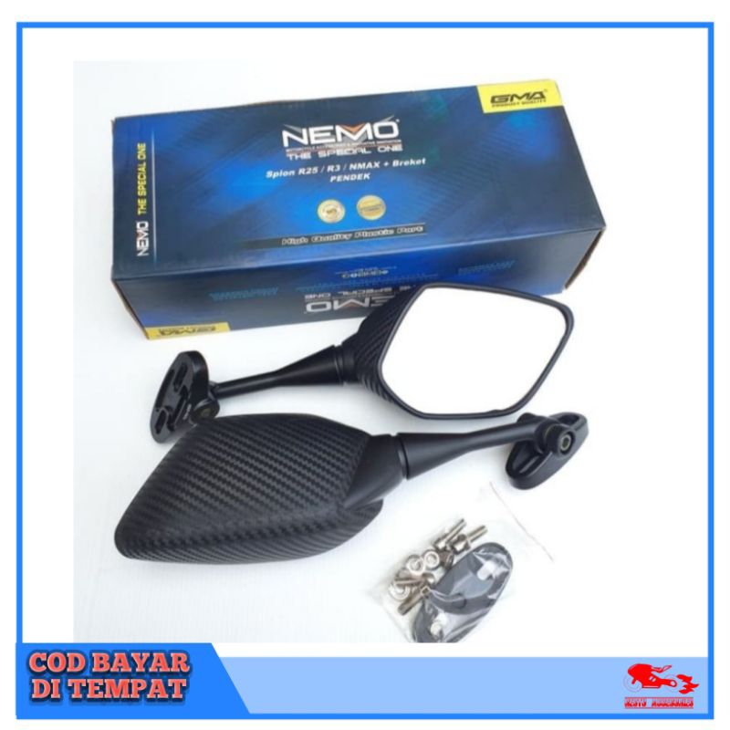 Jual NEMO Spion CBR R15 R25 Nmax Lexi PCX Xmax Type 1003 | Shopee Indonesia