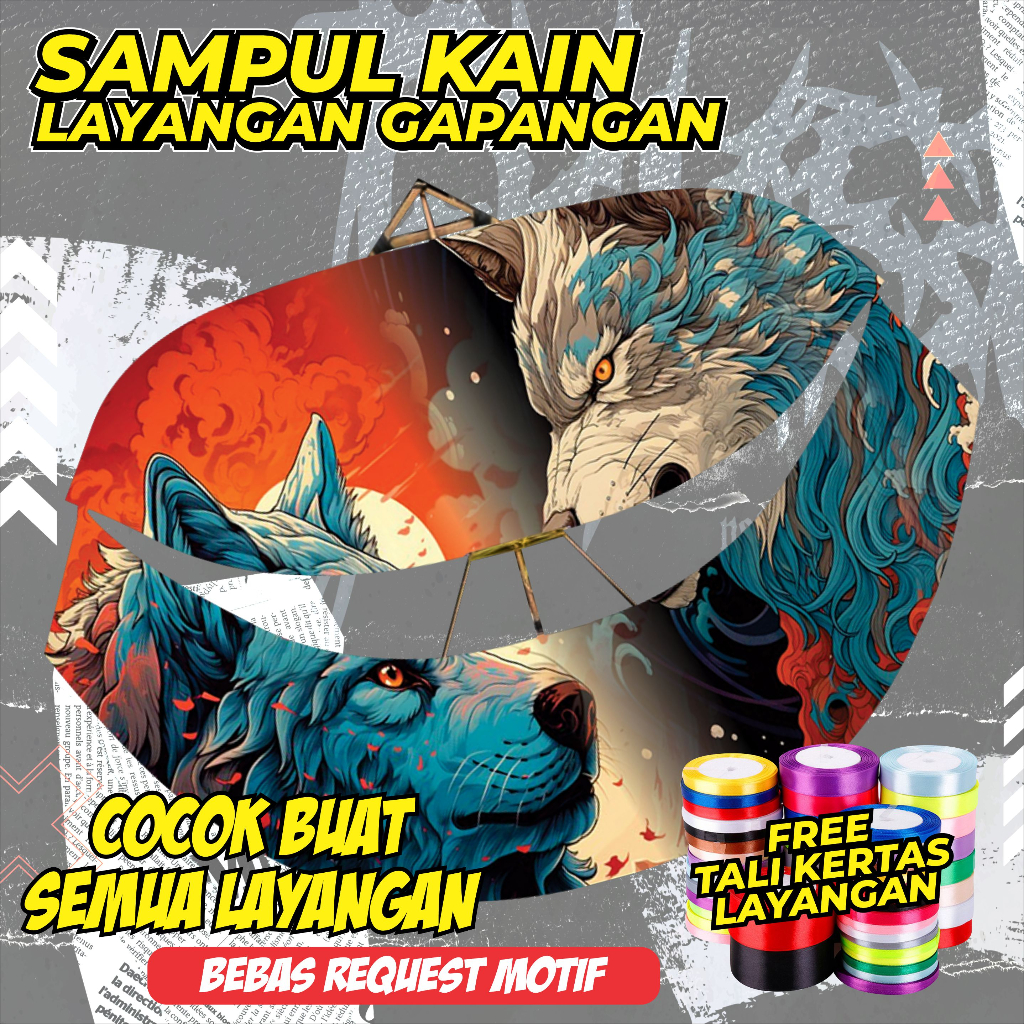 Jual SAMPUL KAIN LAYANGAN GAPANGAN I PEGON I CEPER I SAWANGAN I RAM ...