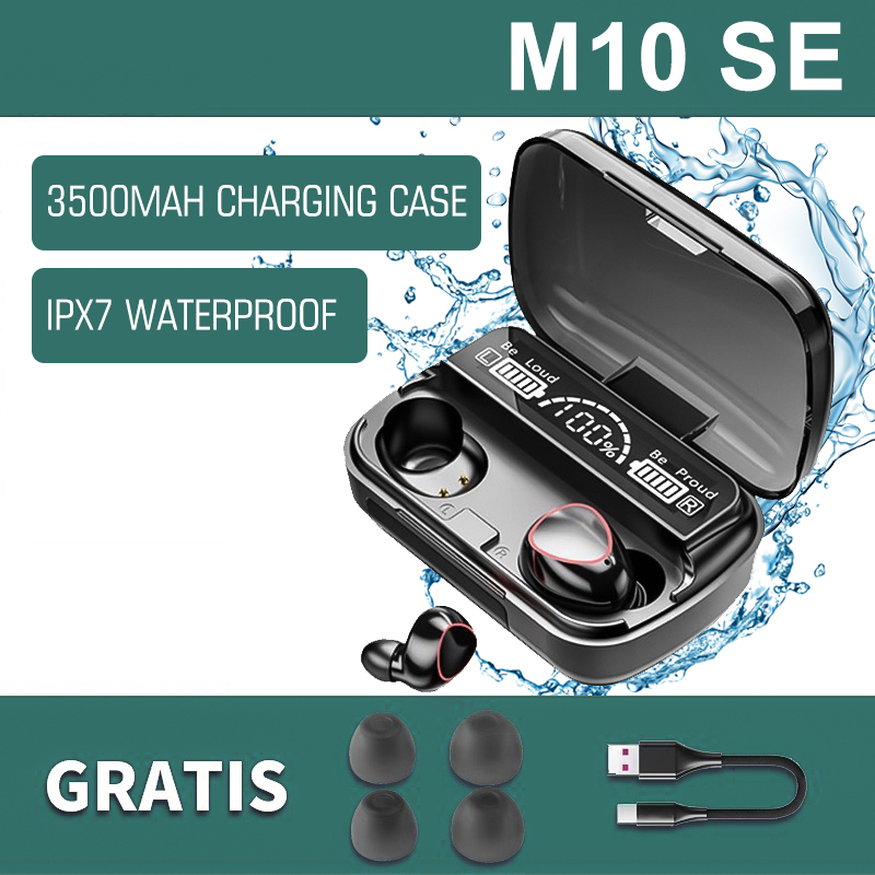 Jual Tws M10 F9 Dan M90 Pro Terbaru Display Baterai Led 9d Hifi