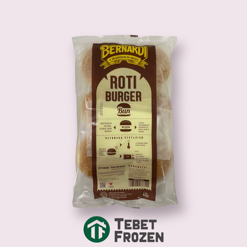 Jual BERNARDI ROTI BURGER WIJEN ISI 6- TEBET FROZEN | Shopee Indonesia