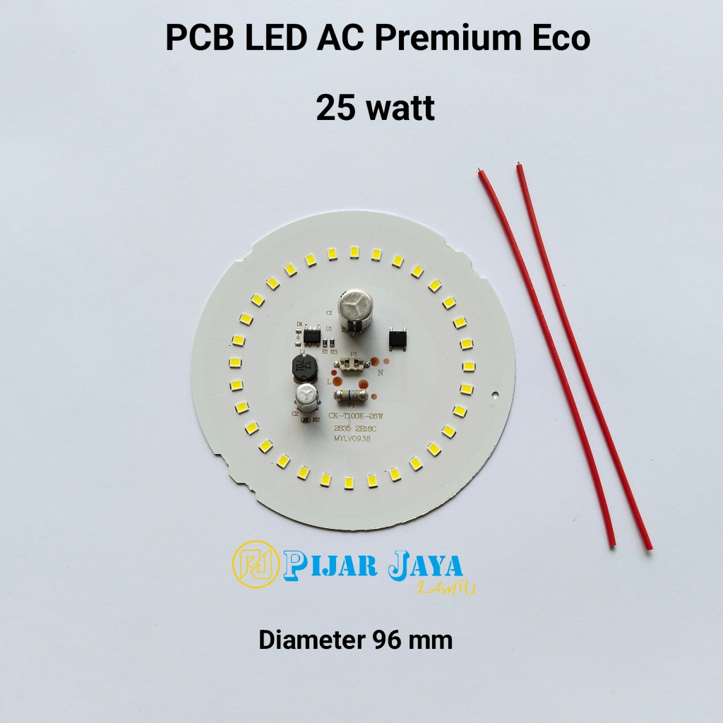 Jual PCB LED AC Premium Eco Watt Lengkap 5W 7W 9W 12W 15W 18W 20W 25W ...