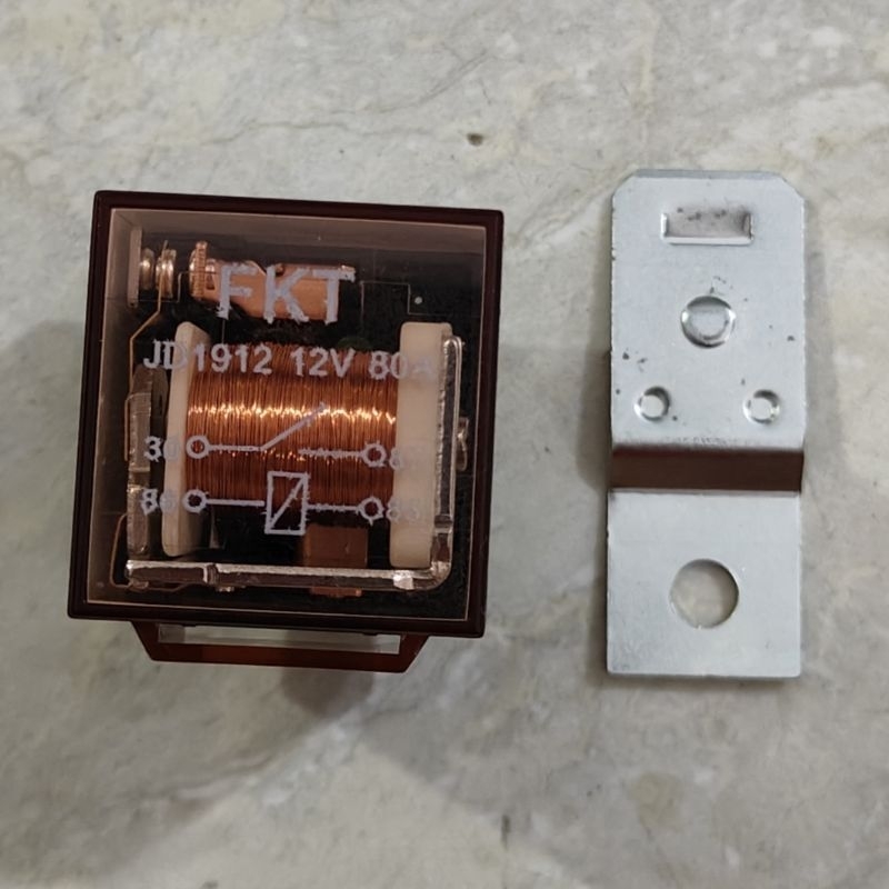 Jual relay klakson 4 kaki 80A | Shopee Indonesia