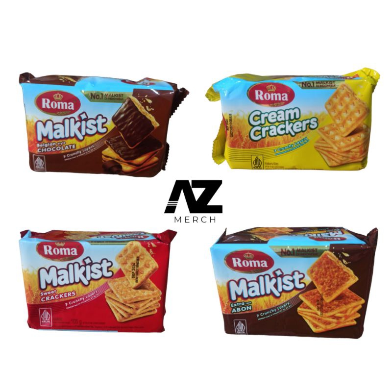 Jual Malkist Roma Crackers All Varian Rasa | Shopee Indonesia