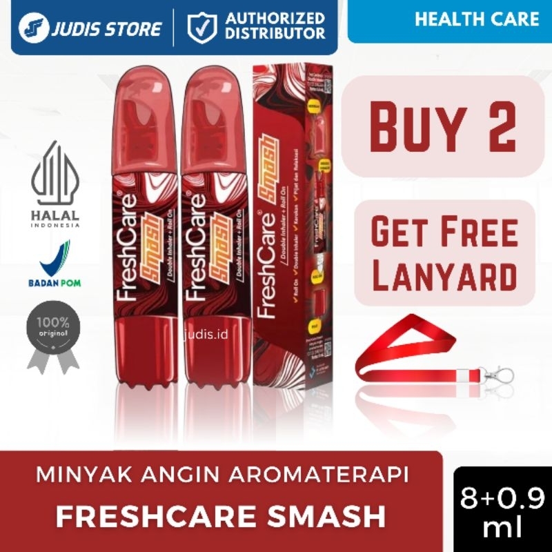 Jual FreshCare Smash 4in1 Multifungsi Double Inhaler + Roll On 8ml ...