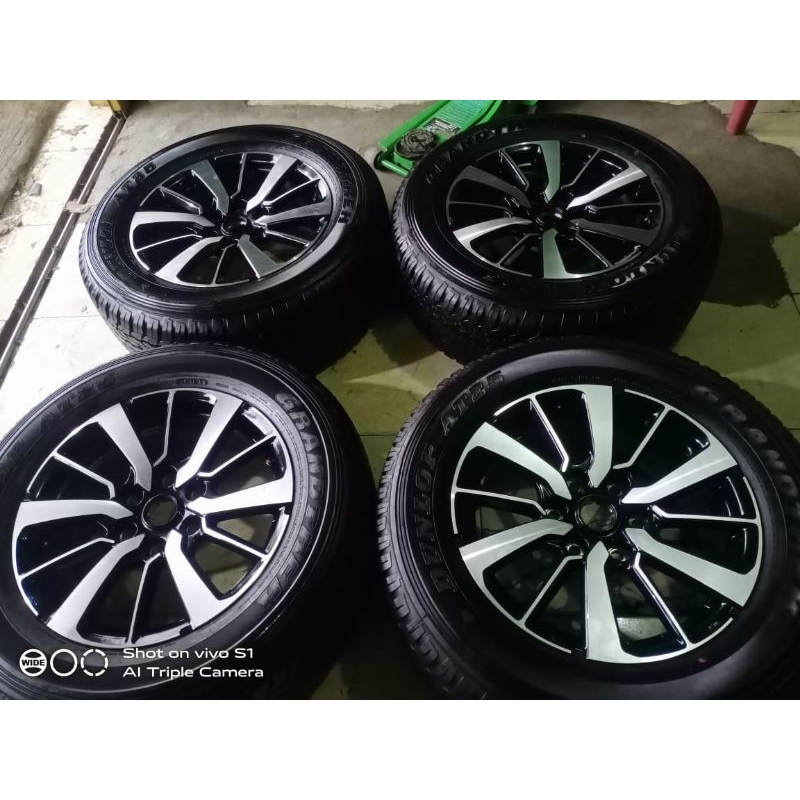 Jual velg original Fortuner ring 18 plus ban cocok Fortuner dll # ...