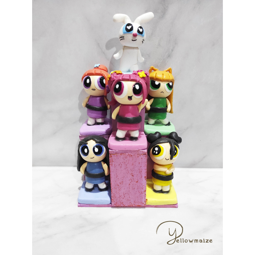 Jual Miniature NEWJEANS Powerpuff Girls Set - miniatur dekorasi ...