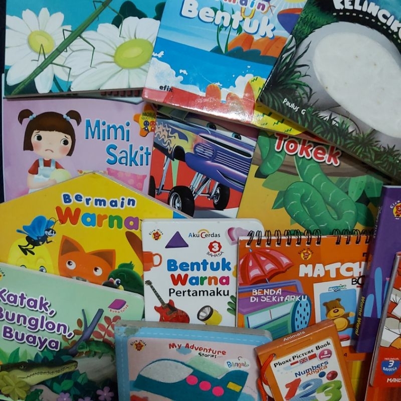 Jual Buku Original Obral Boardbook Anak ☆ Buku Cerita Anak Boardbook ...