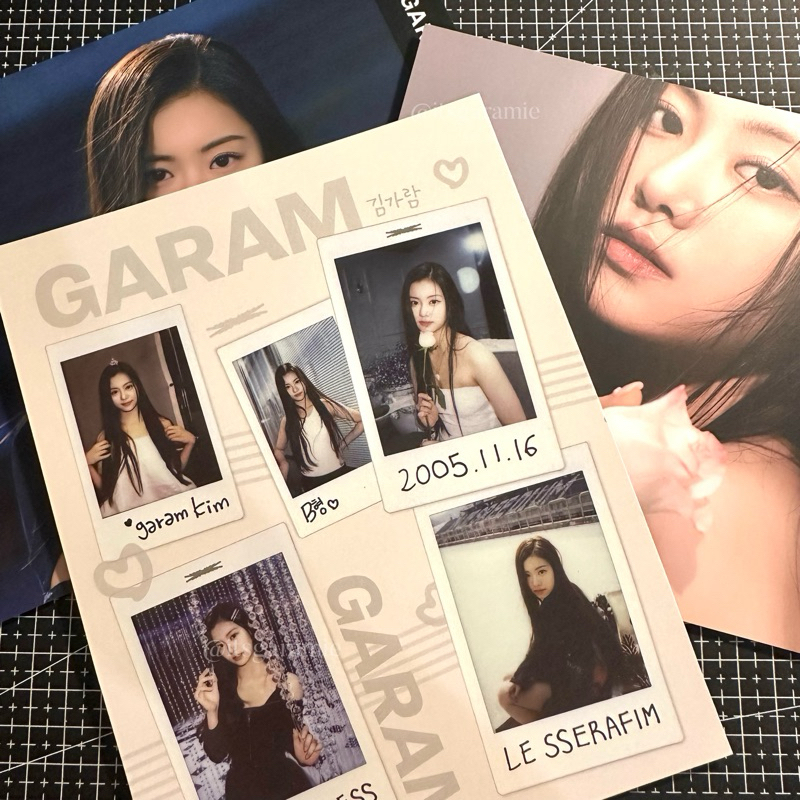 Jual Postcard Official Garam Le sserafim The first Moment - postcard ...