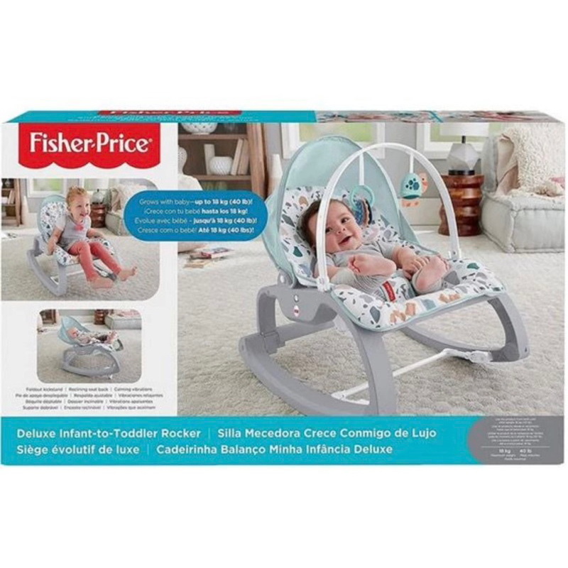 Jual fisher price deluxe infant-to-toddler rocker | Shopee Indonesia