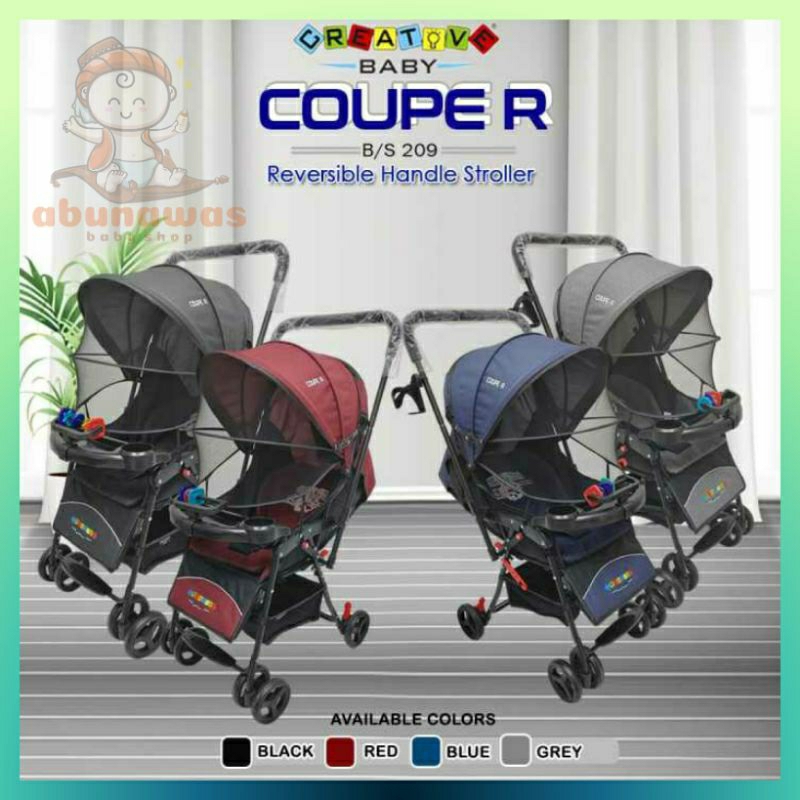 Jual [FREE PACKING KARDUS] Stroller Pliko Coupe 208, Coupe R 209 ...