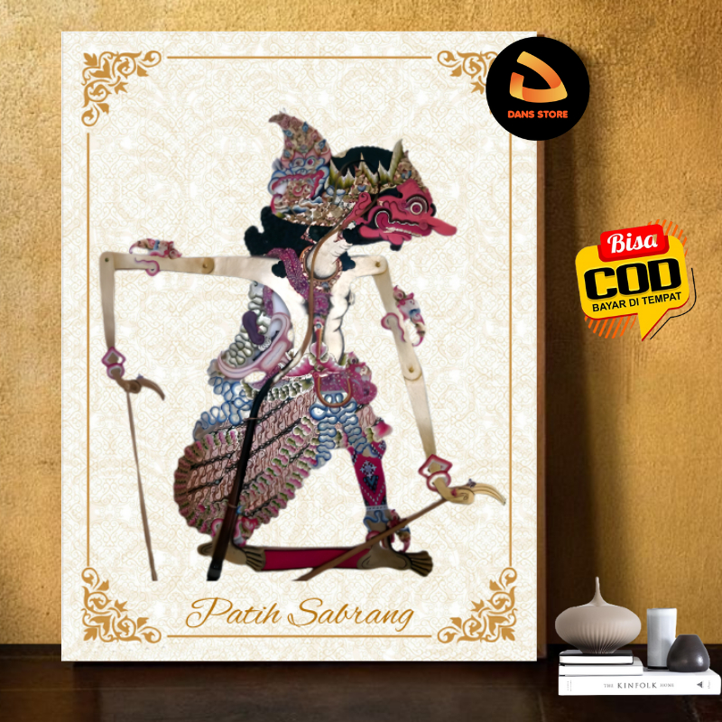 Jual Hiasan Dinding bahan Mdf Poster Wayang Kulit Patih Sabrang ...
