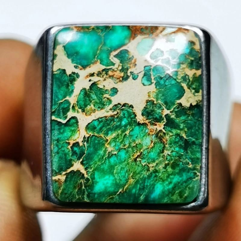 Jual Batu akik natural pirus Persia antik | Shopee Indonesia