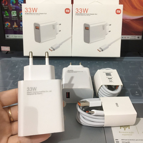 Jual Charger Xiaomi Redmi ( 33 Watt ) 6 A Fast Charging Micro - Type C ...