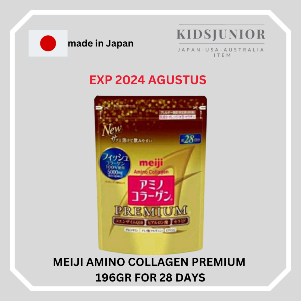 Jual Meiji Amino Collagen Premium Refill 28 Days/ Meiji Premium collagen / Meiji Amino Collagen ...