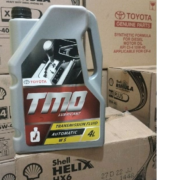 Jual Toyota TMO WS ATF Oli Matic Kemasan Galon isi 4 liter | Shopee ...