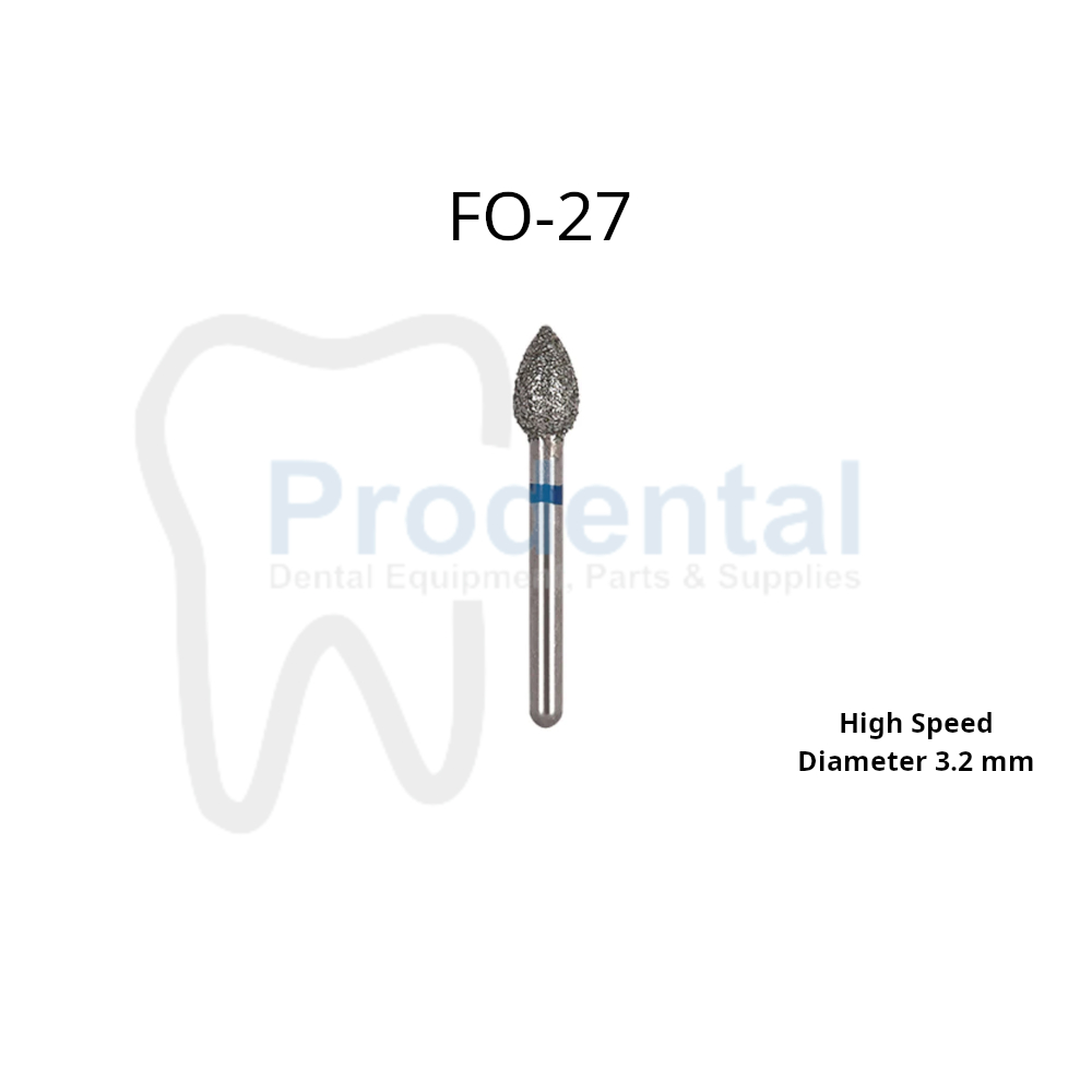 Jual Bur Gigi Flame Ogival / Dental Diamond Bur (FO) | Shopee Indonesia