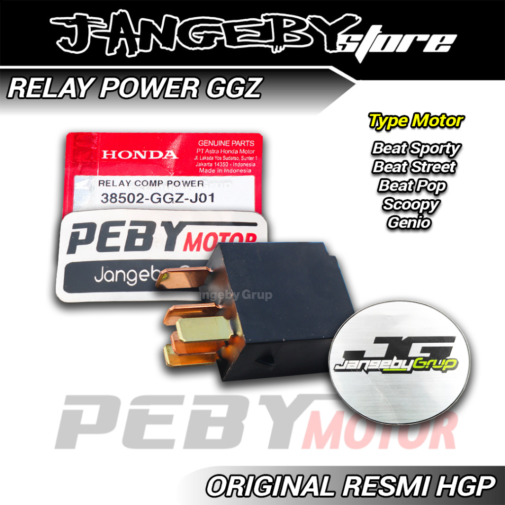 Jual Relay Power Beat Scoopy Fi Esp Genio ORIGINAL Resmi HGP 38502GGZ ...