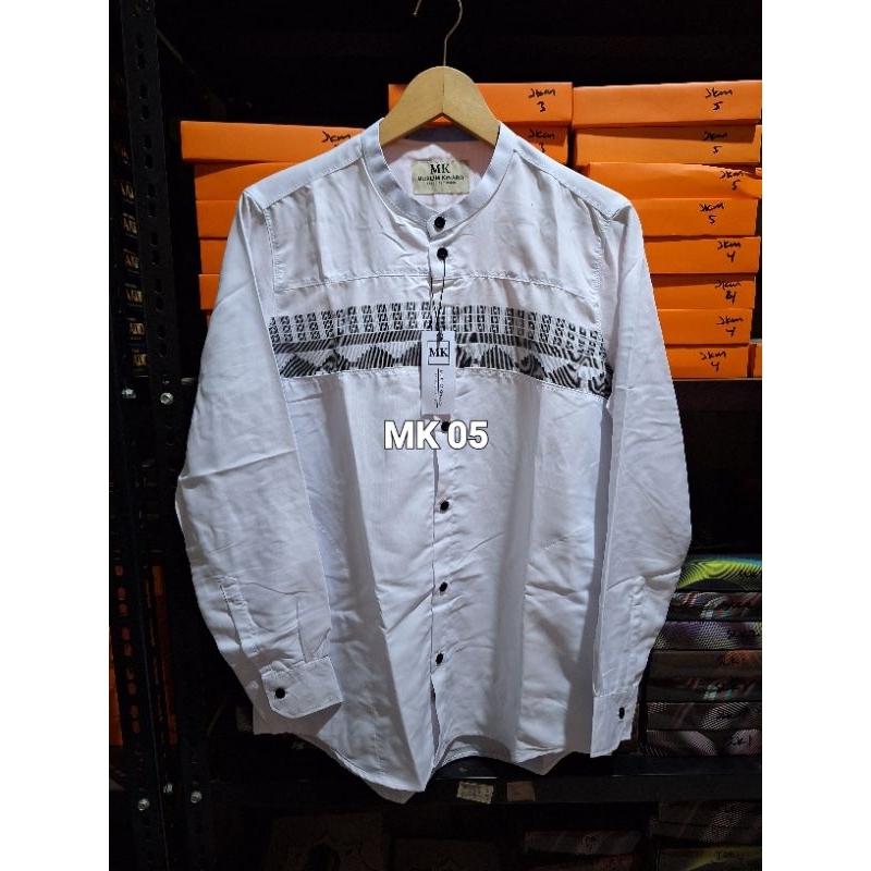 Jual KEMKO MK MUSLIM KINARO PRIA LENGAN PANJANG PREMIUM | Shopee Indonesia