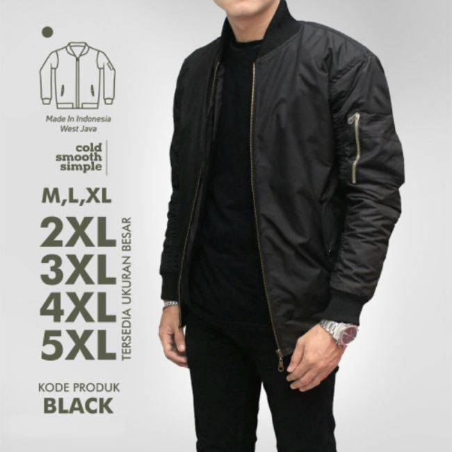 Jual JAKET PRIA - JAKET BOMBER - JAKET POLOS - BOMBER SIMPLE - JAKET ...