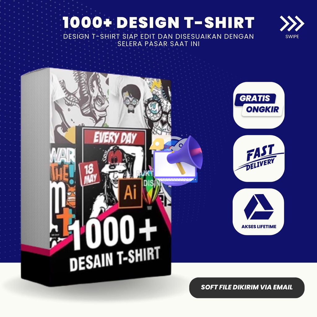 Jual DESAIN TEMPLATE KAOS DISTRO Koleksi 1000+ Design Format Cdr ...