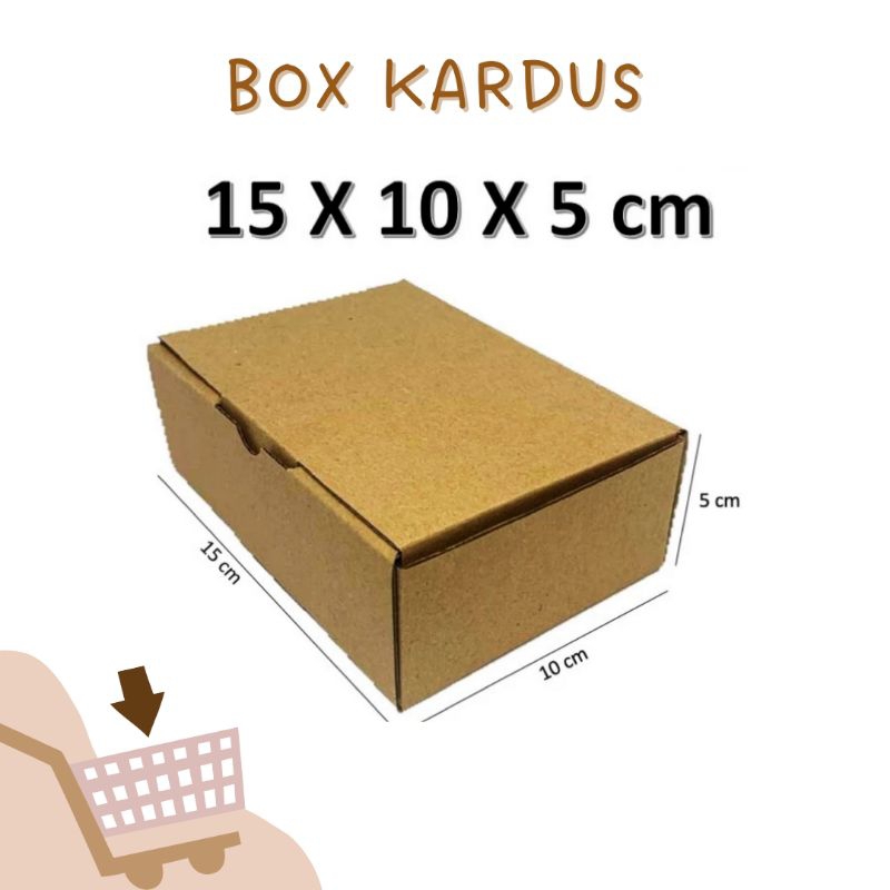 Jual BOX KARDUS E-FLUTE 15X10X5 CM | Shopee Indonesia