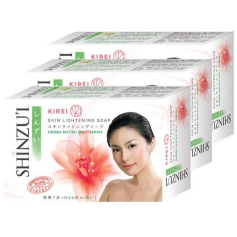 Jual 3 pcs SABUN SHINZU'I 60 gr / SABUN SHINZUI BATANG | Shopee Indonesia