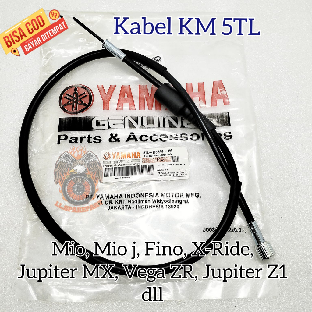 Jual KABEL KM KILOMETER SPEEDOMETER YAMAHA 5TL KUALITAS ASLI ORIGINAL ...
