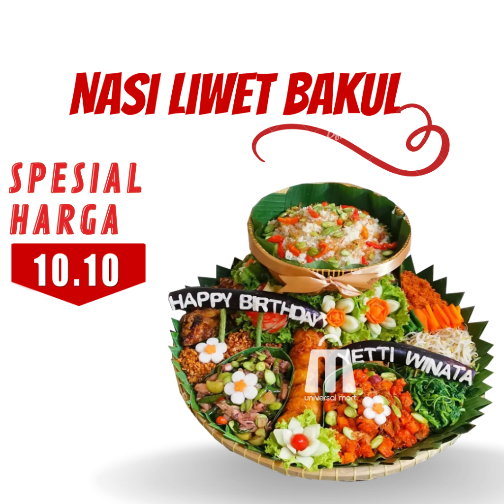 Jual NASI LIWET BAKUL KHAS SUNDA MENU KOMPLIT | Shopee Indonesia