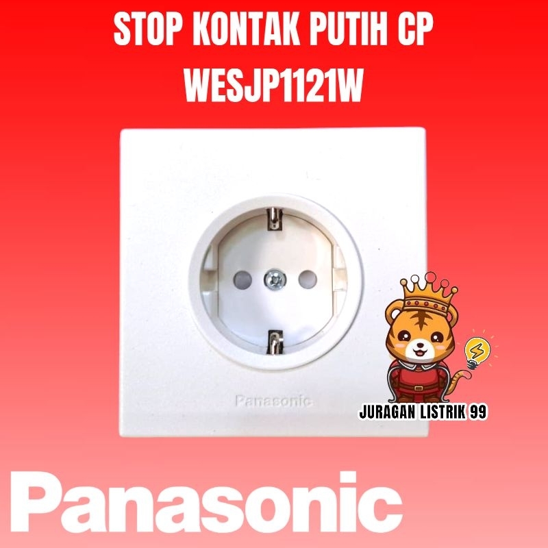Jual Stop Kontak Arde Panasonic CP WESJP1121W Style White WESJP 1121W ...