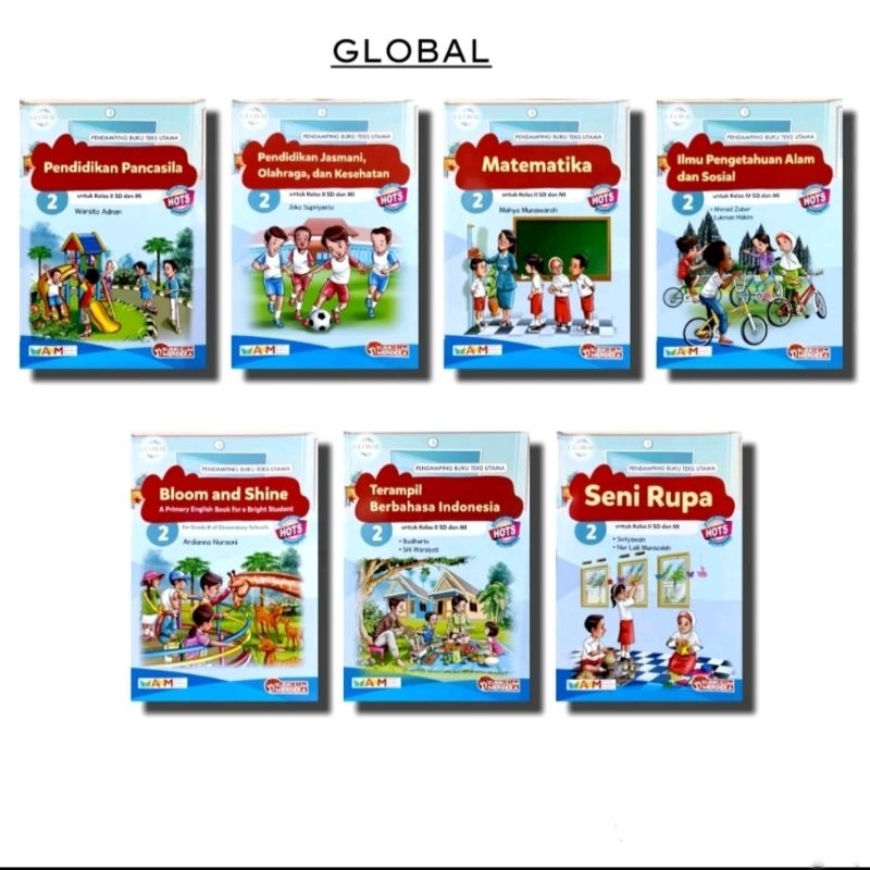 Jual Global - Buku Paket kelas 2 SD Kurikulum Merdeka | Shopee Indonesia