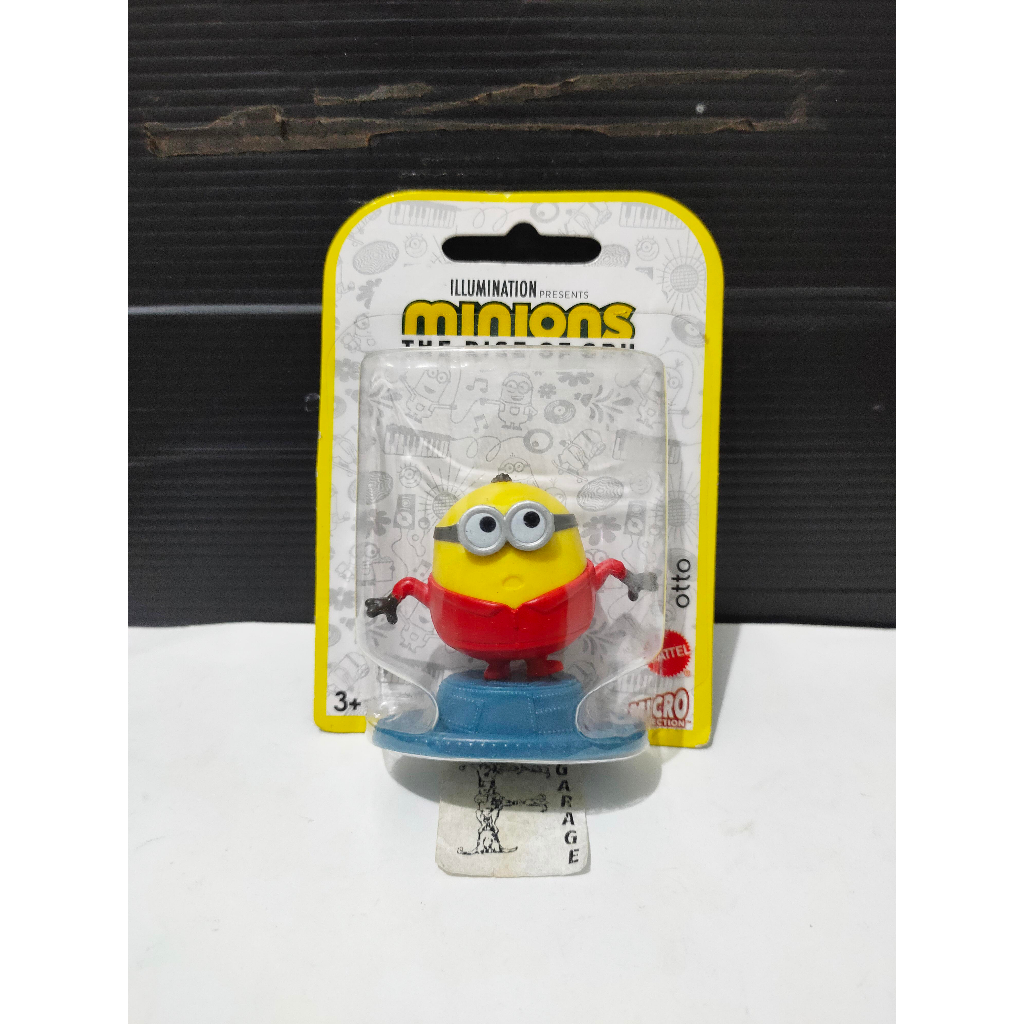 Jual Mattel Otto Minions The Rise of Gru Minion Micro Collection ...
