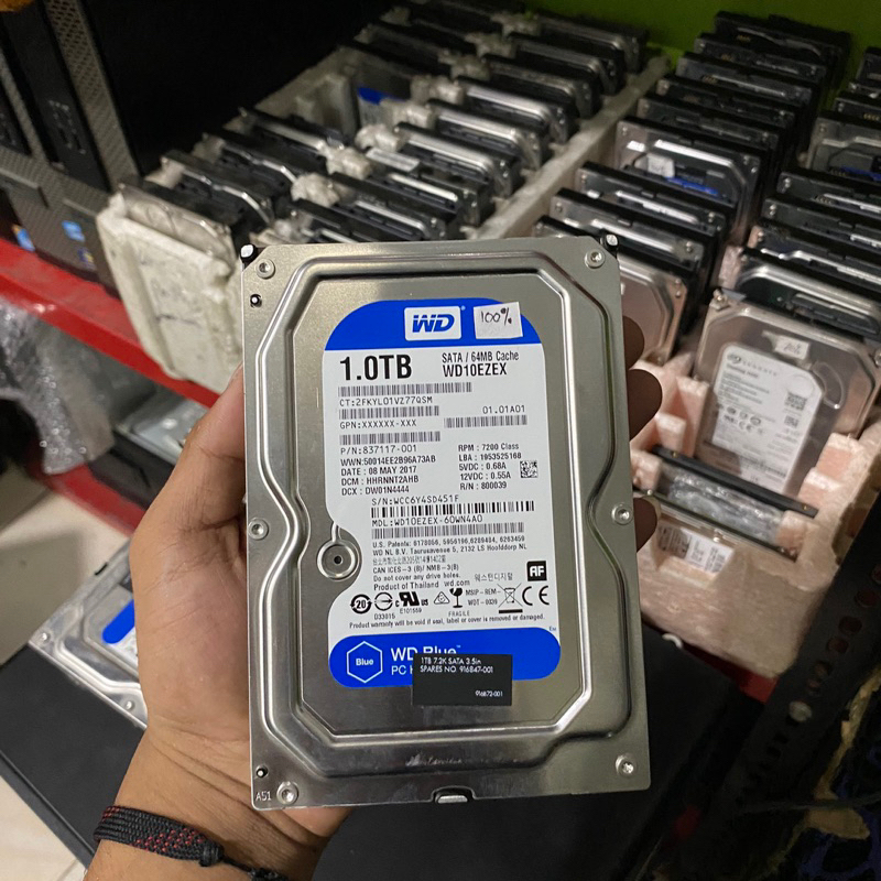 Jual HARDISK SEAGATE/WD BLUE 1Tb 3,5” HDD INTERNAL 7200 RPM | Shopee Indonesia