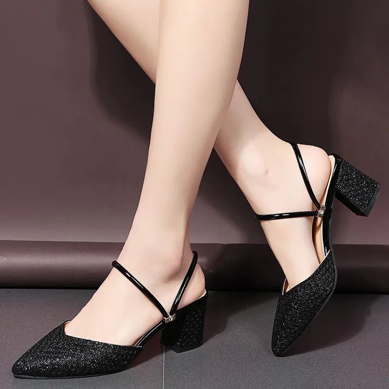 Jual DTSSHOP Sandal heels wanita sandal kondangan gaya kekinian ...