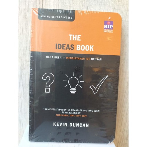 Jual Buku The Ideas Book by Kevin Duncan | Shopee Indonesia