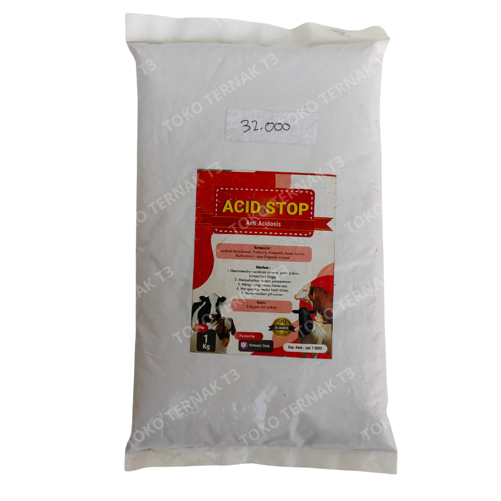 Jual ACID STOP 1KG - PREMIX ANTI ACIDOSIS | PEMACU PRODUKSI SUSU ...